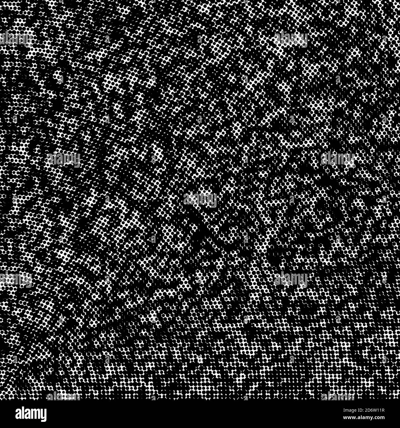 Random circles, dots halftone (half tone) element in spiral, circular ...