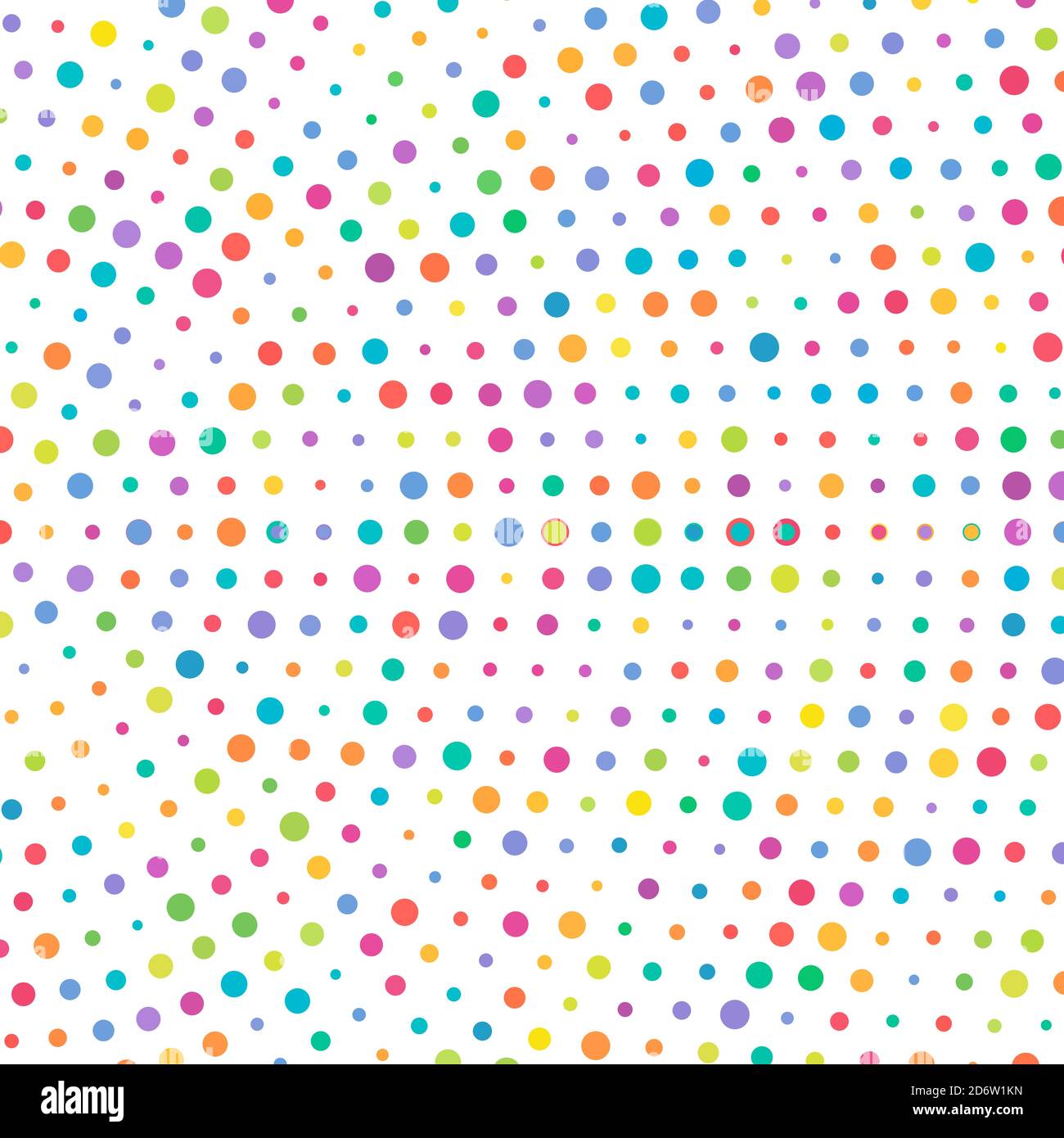 Random colourful circles, dots halftone (half tone) element in spiral ...