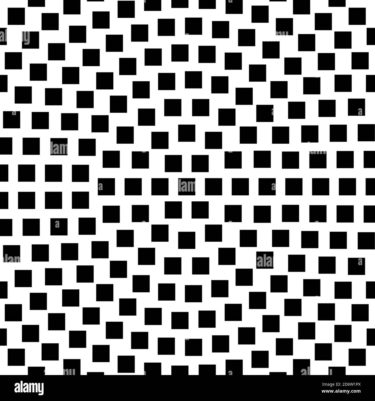 Random squares in spiral, circular and radial style. Squares pattern ...