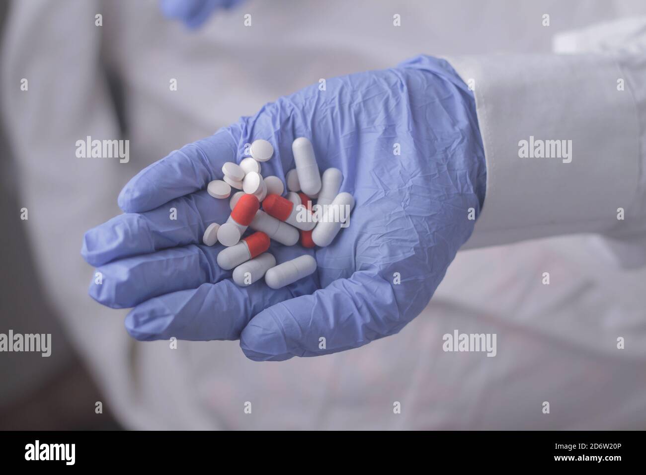 Covid 19 test capsules hi-res stock photography and images - Alamy