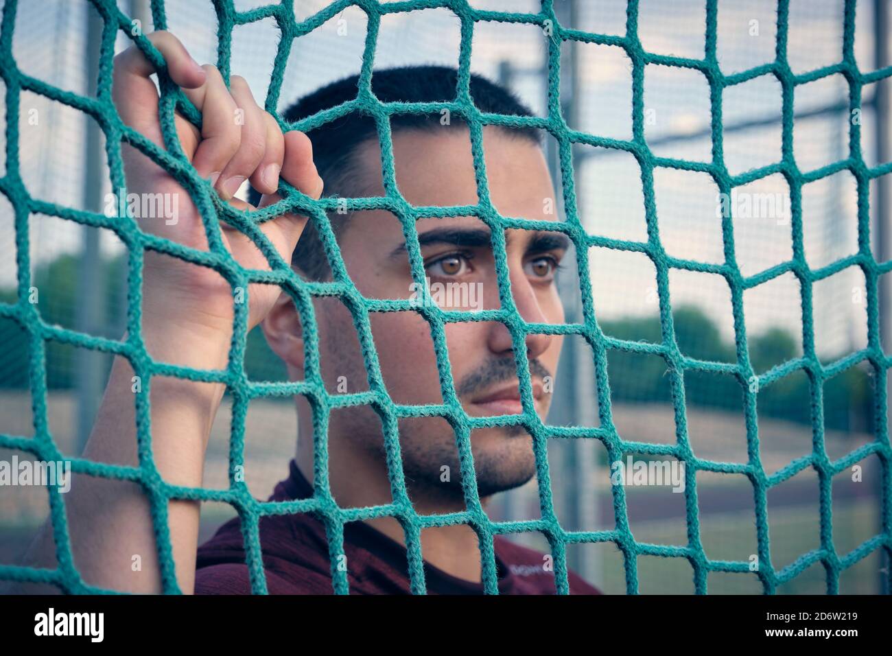 Athlete hammer throw hi-res stock photography and images - Alamy