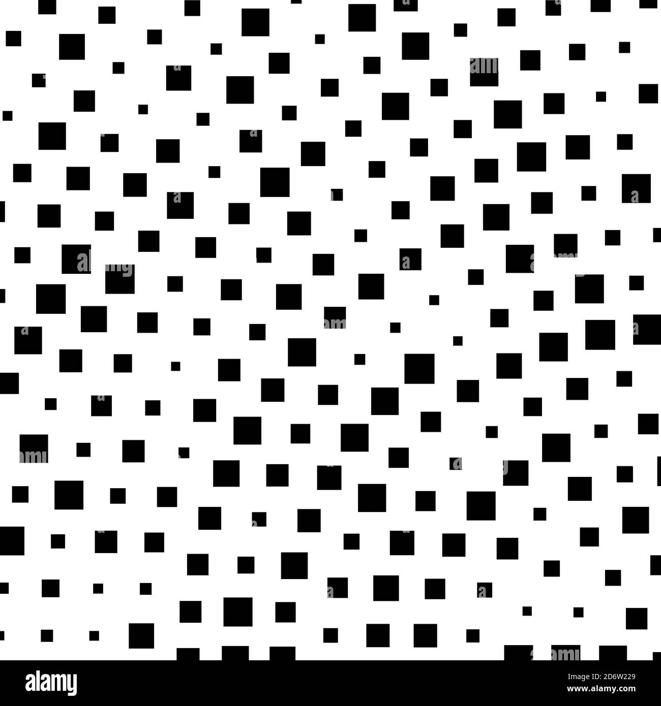 Random squares in spiral, circular and radial style. Squares pattern ...