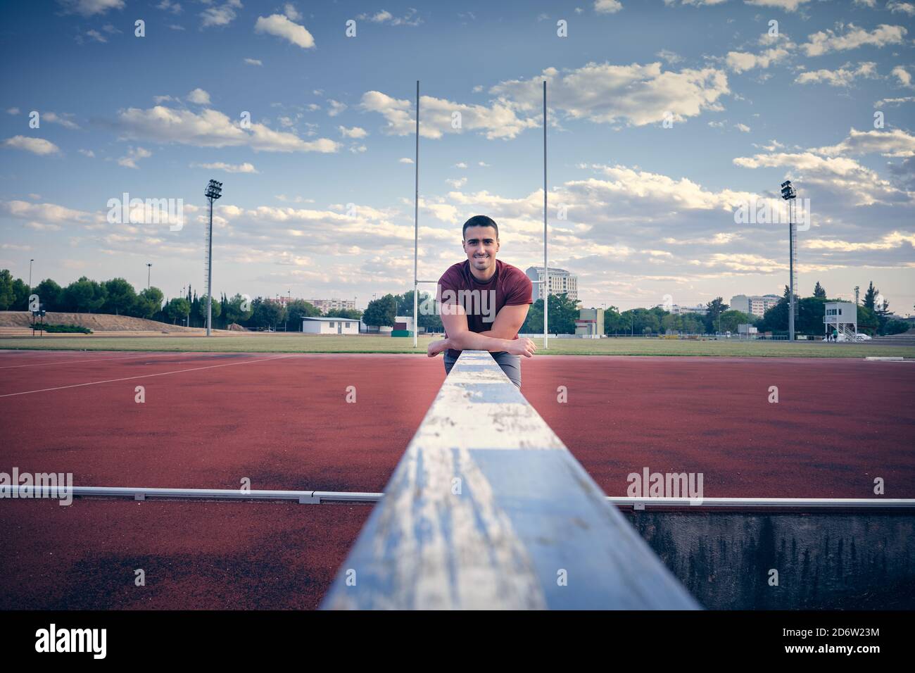 Rugby pitch cutting hi-res stock photography and images - Alamy