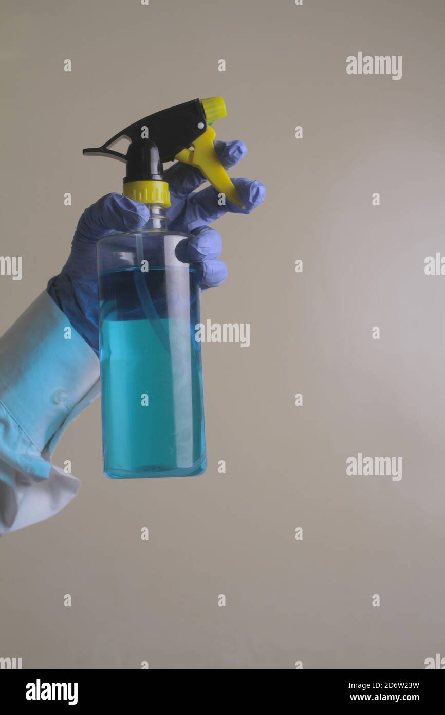 Anti bacterial spray hi-res stock photography and images - Alamy