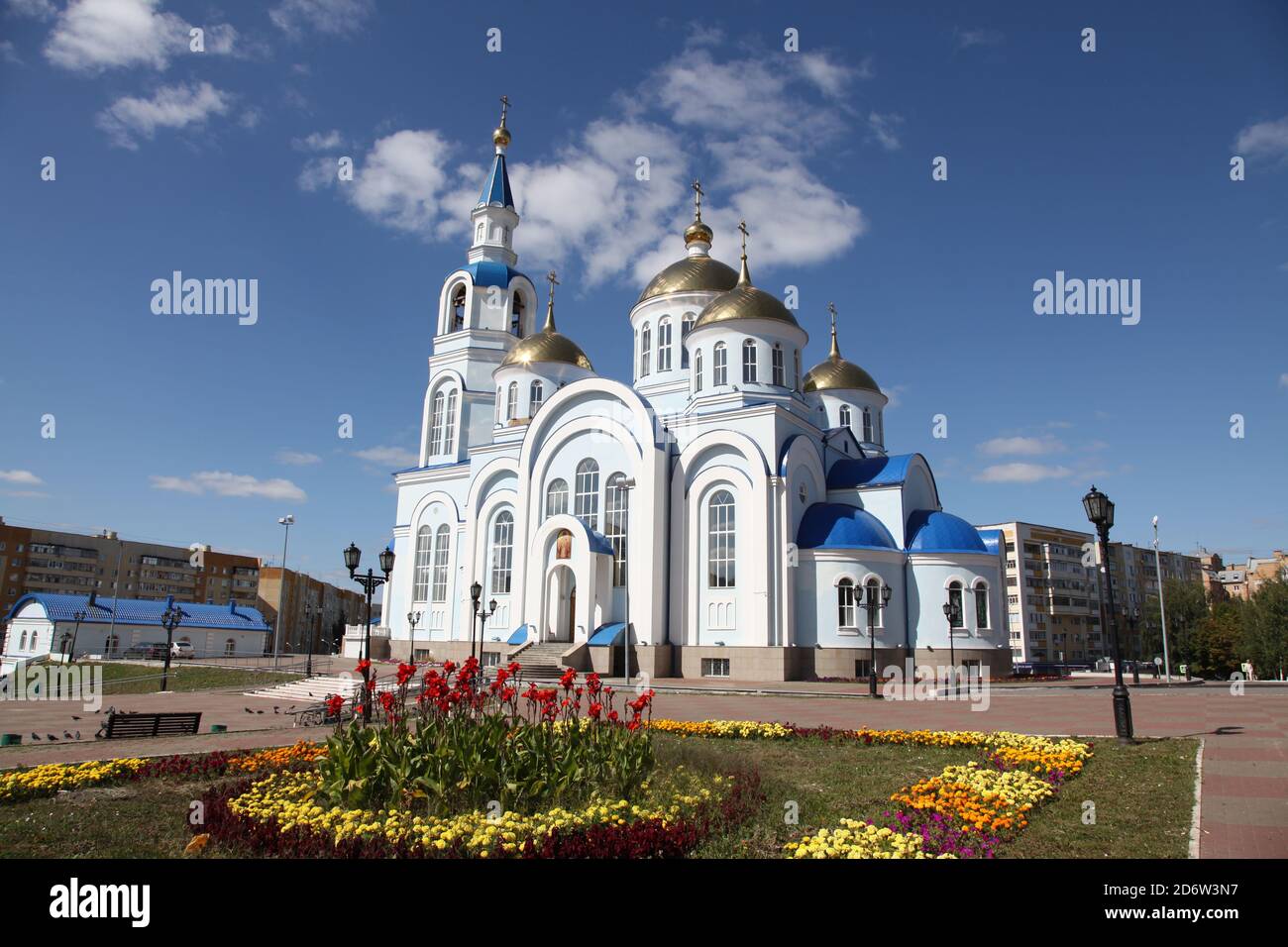 Church of Our Lady of Kazan in Saransk. Mordovia republic. Russia Stock ...
