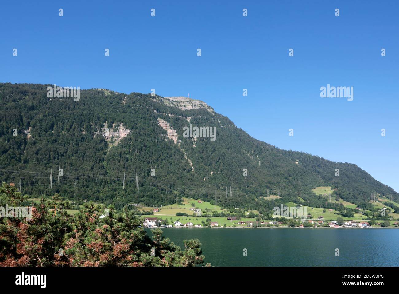 Mount Rigi and lake Zug, Arth, Switzerland Stock Photo - Alamy