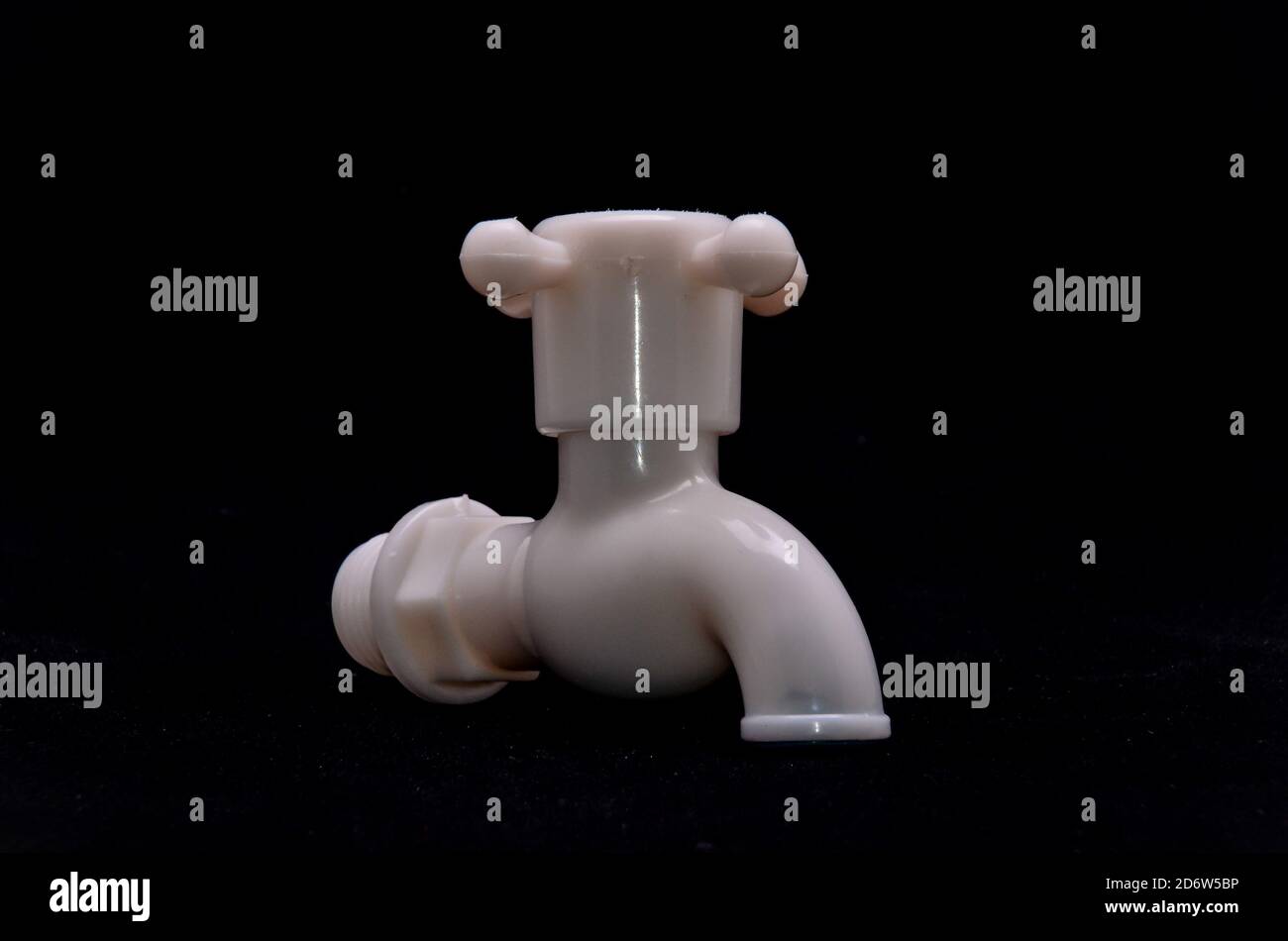 PVC Plastic Water Faucet Stock Photo - Alamy
