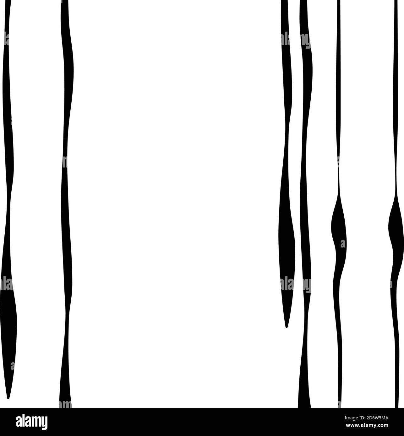 Melting, smudge paint effect vector illustration. Paint lines, paint ...