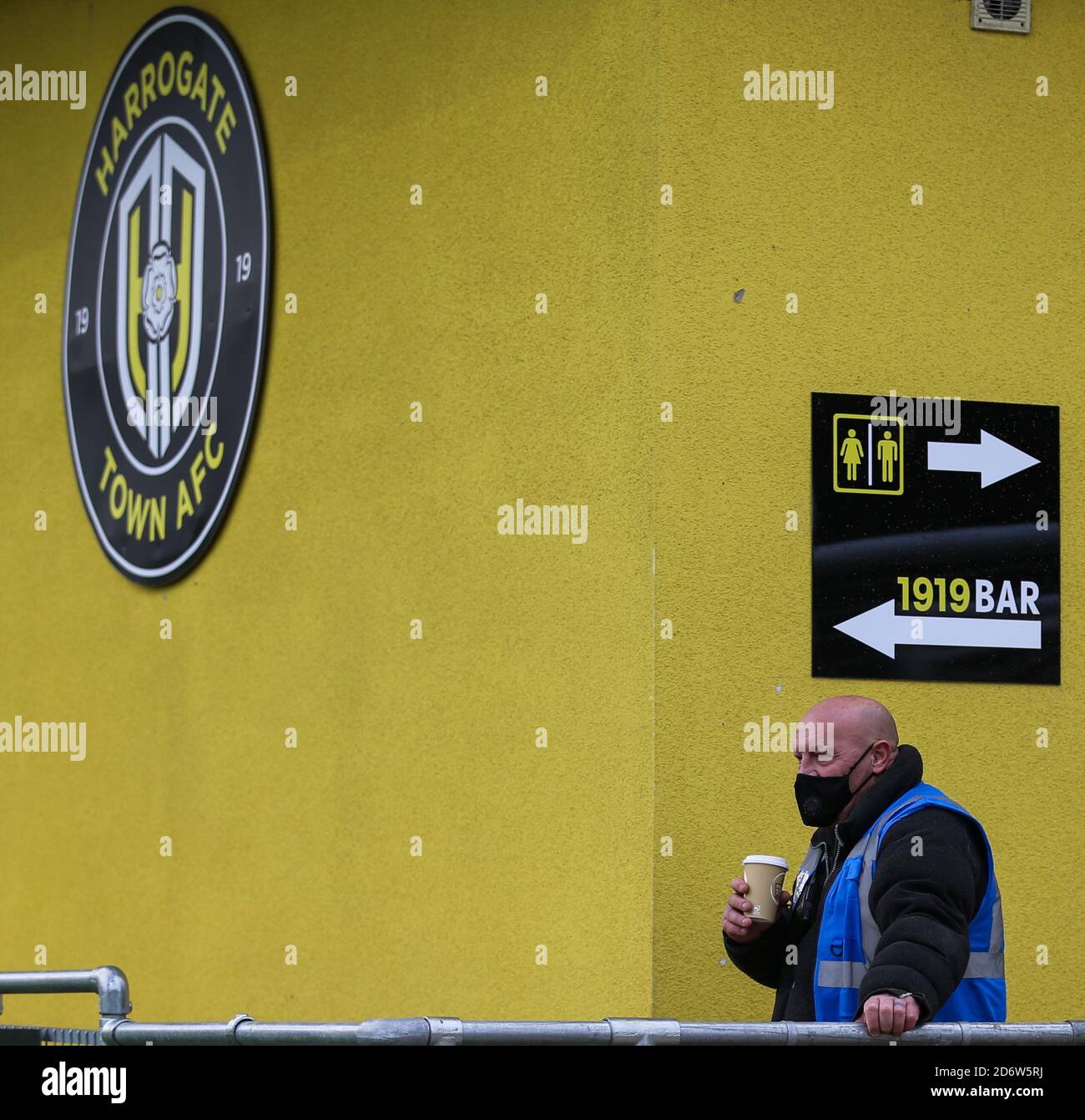 English football steward hi-res stock photography and images - Alamy