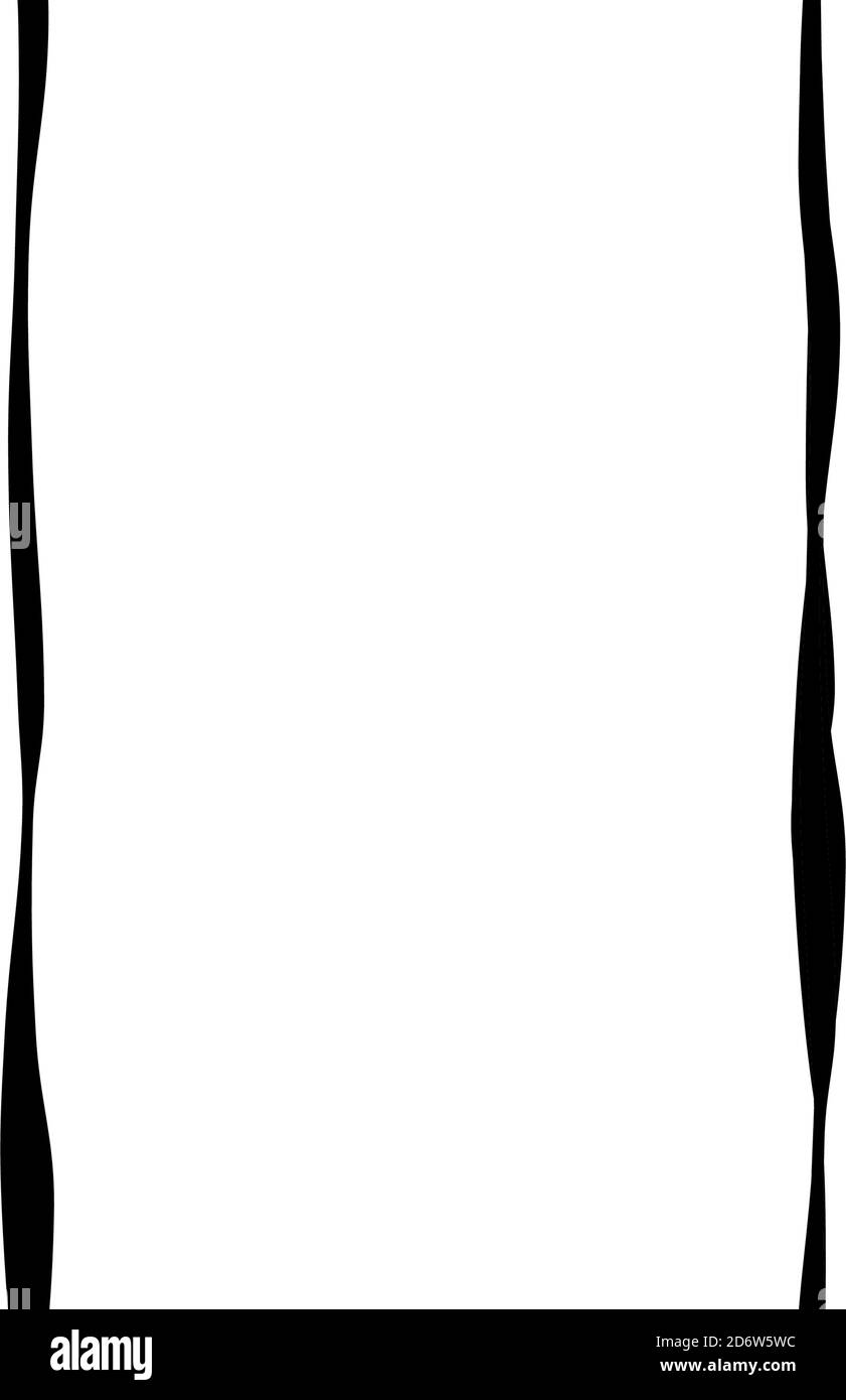 Melting, smudge paint effect vector illustration. Paint lines, paint ...