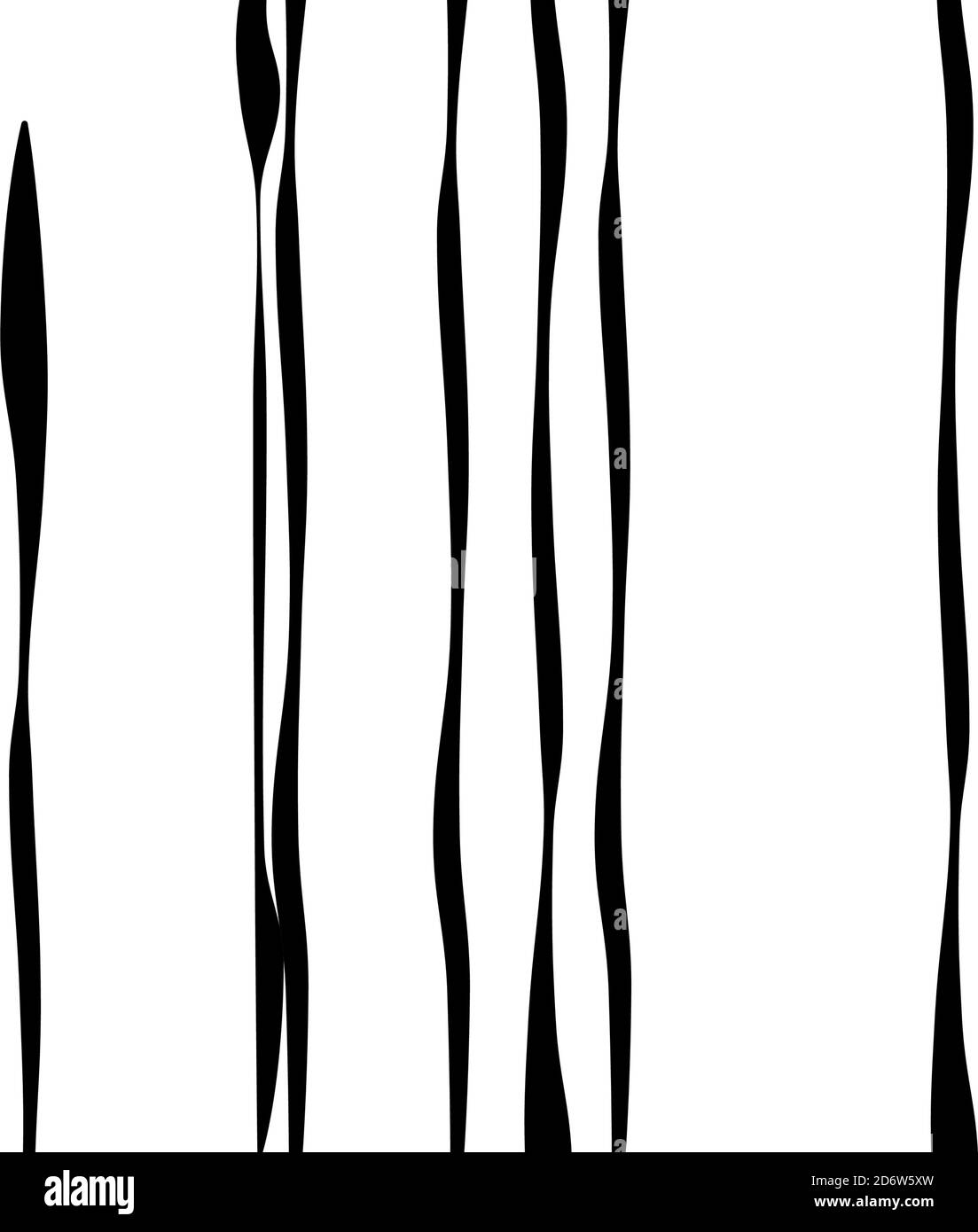 Melting, smudge paint effect vector illustration. Paint lines, paint ...