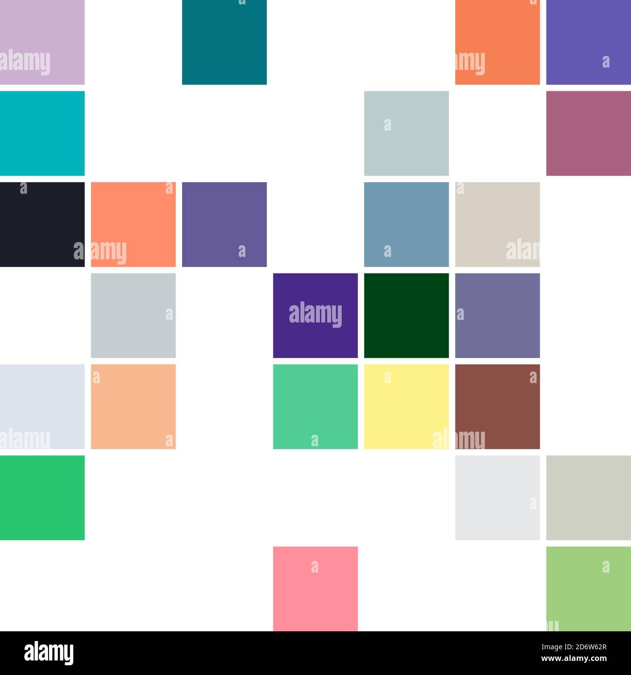 Random squares mosaic vector illustration. Colorful squares design ...