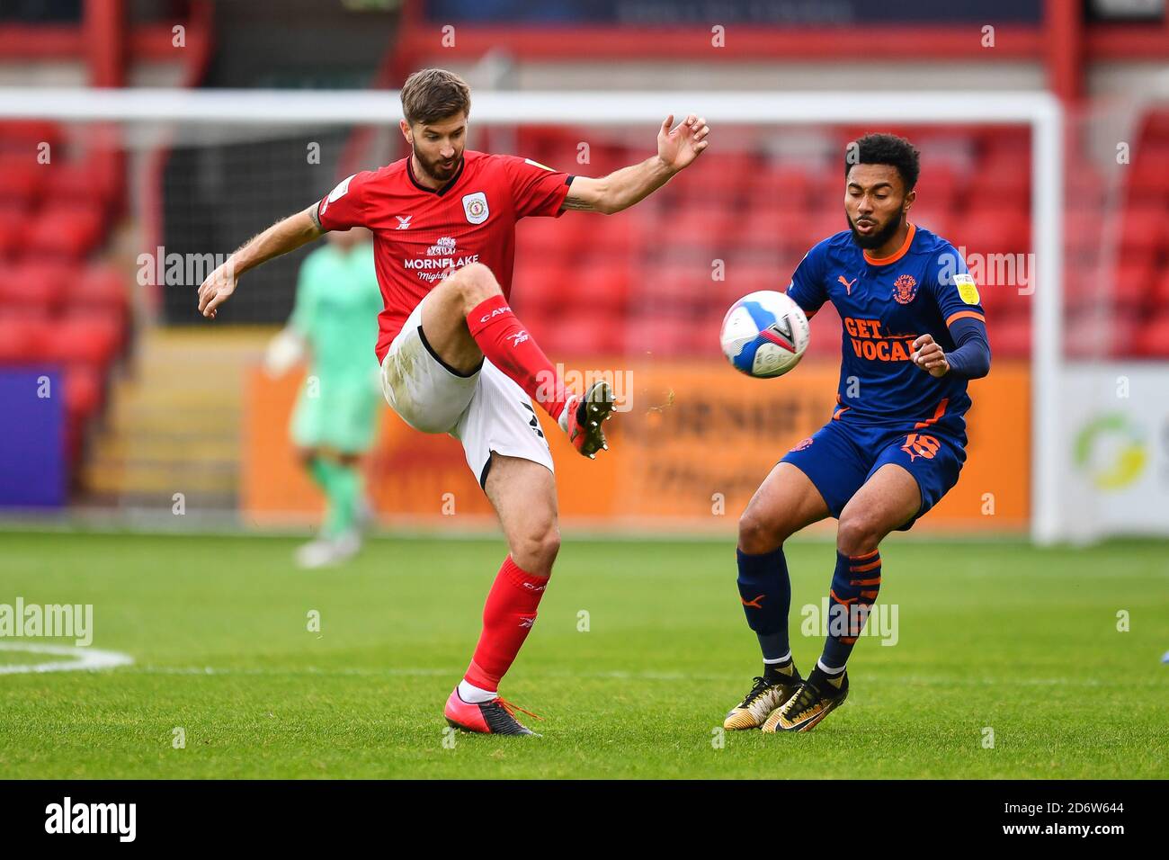 Luke Murphy (28) of Crewe Alexandra in action Stock Photo - Alamy