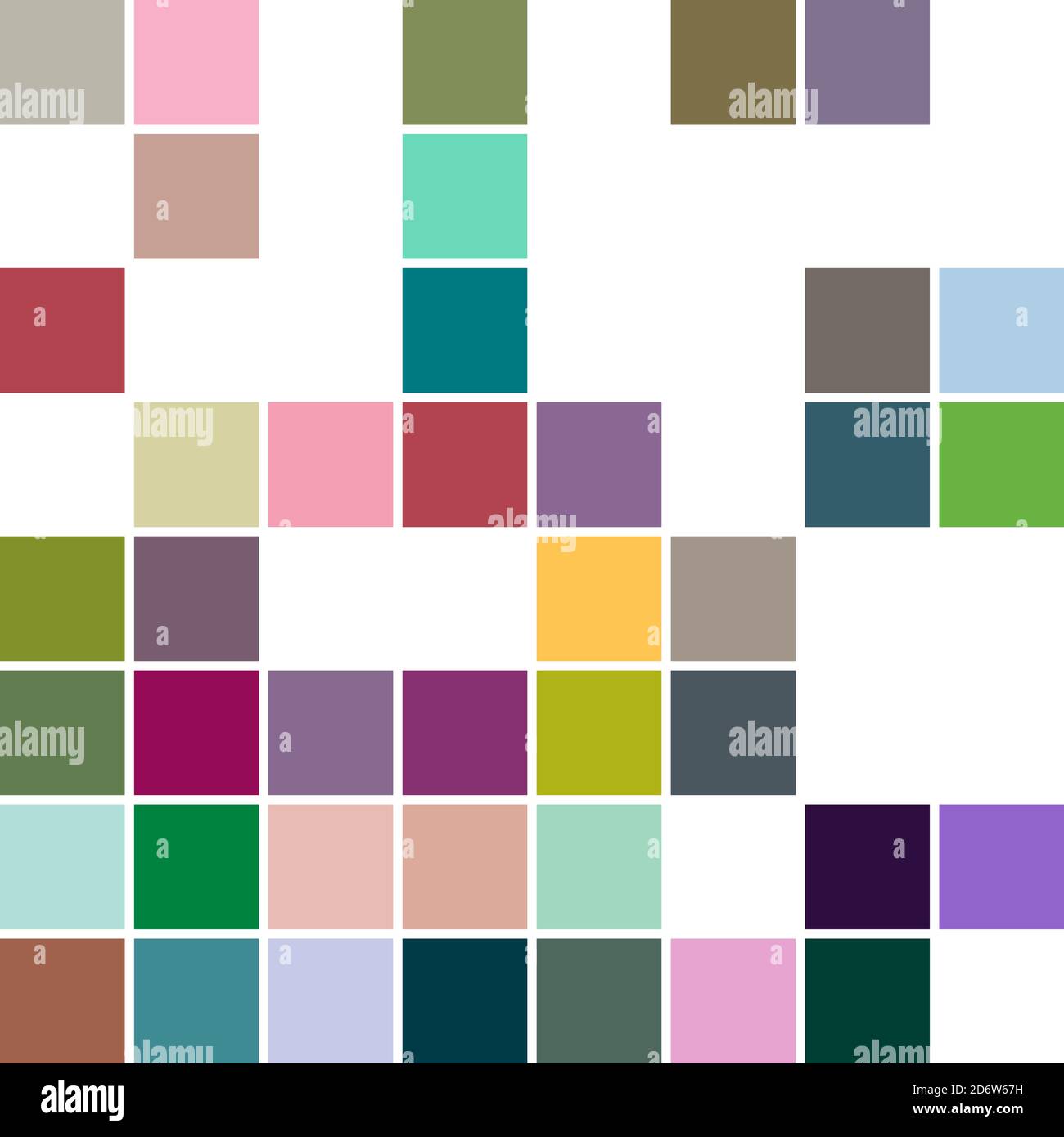 Random squares mosaic vector illustration. Colorful squares design ...