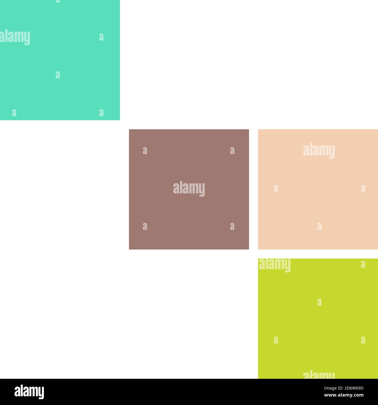 Random squares mosaic vector illustration. Colorful squares design ...