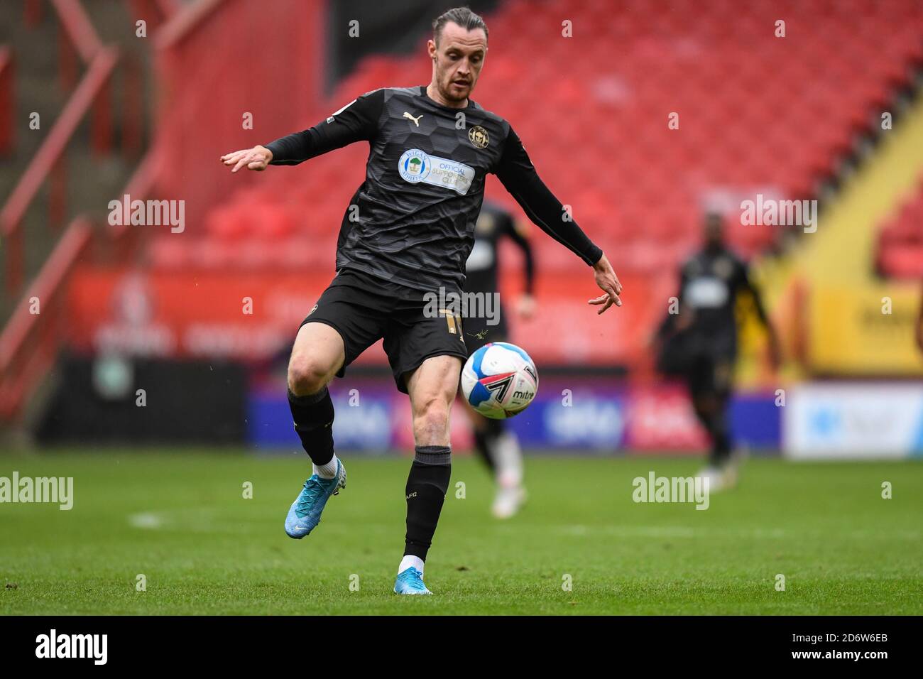 Will Keane (10) of Wigan Athletic with the ball Stock Photo - Alamy