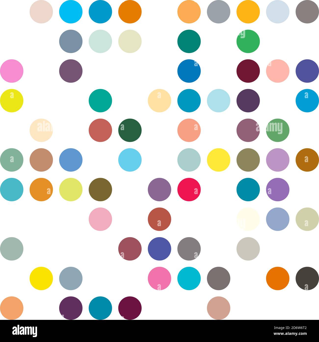 Random, colorful Circles vector illustration. Circles design element ...
