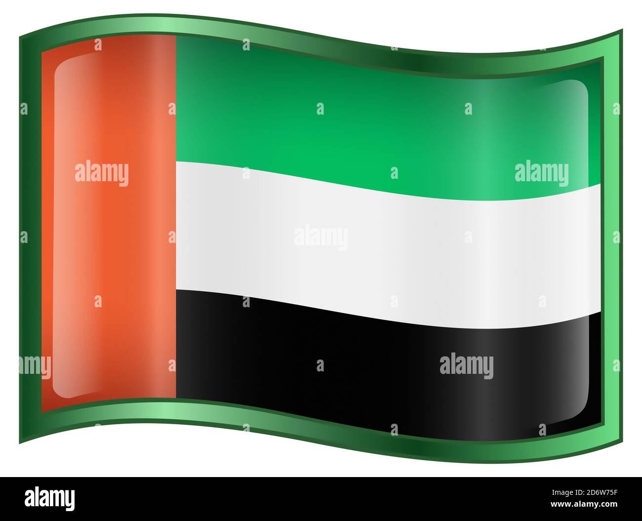 Isolated united arab emirates flag hi-res stock photography and images ...