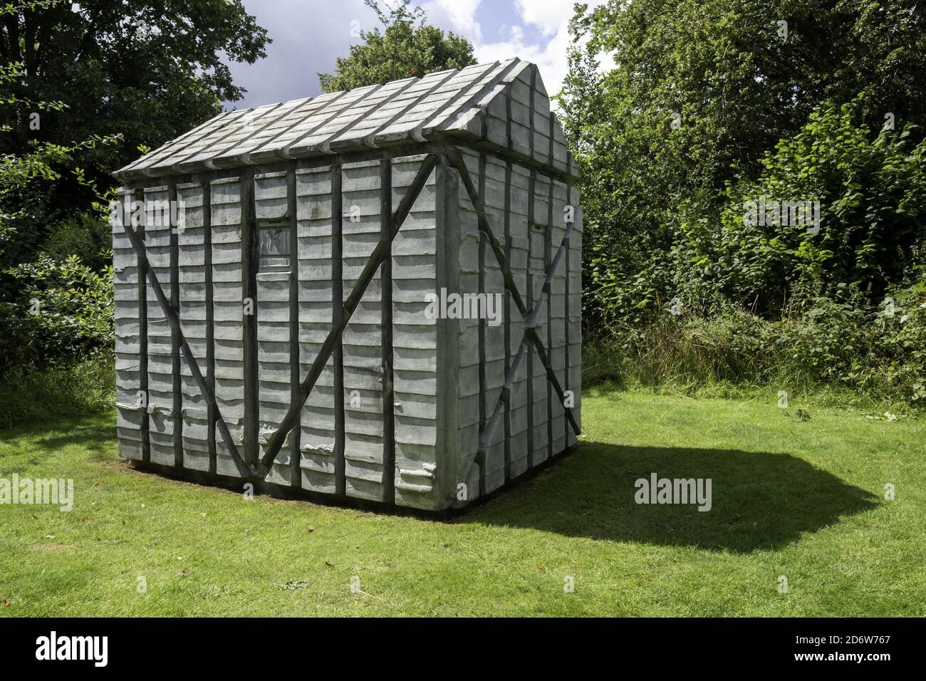 KINGS LYNN, UNITED KINGDOM - Aug 07, 2019: Rachel Whiteread's concrete ...