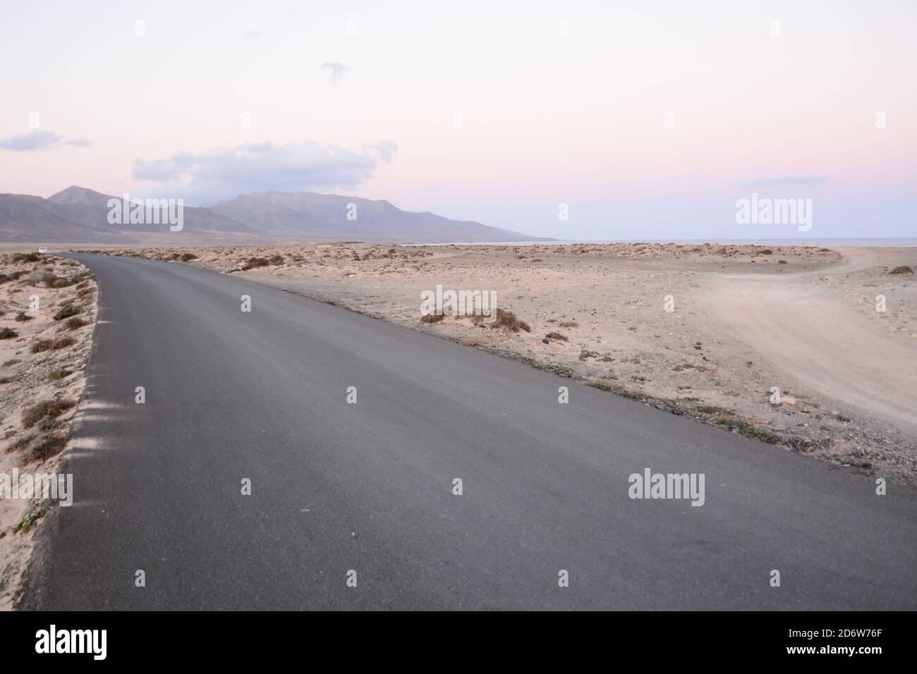Countryside Desert Dirt Road Stock Photo - Alamy