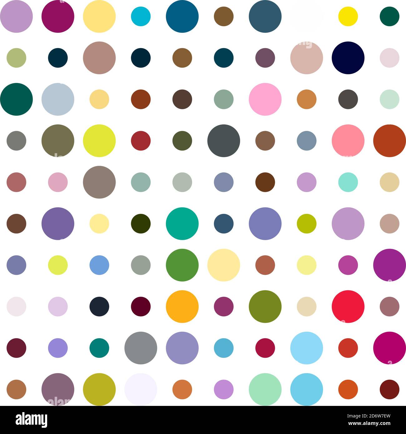 Random size colorful Circles vector illustration. Circles design ...