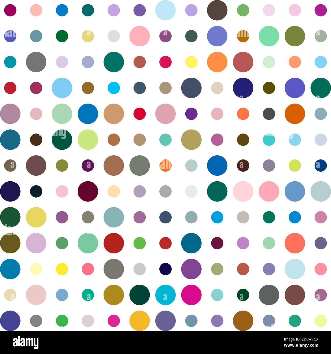 Random size colorful Circles vector illustration. Circles design ...