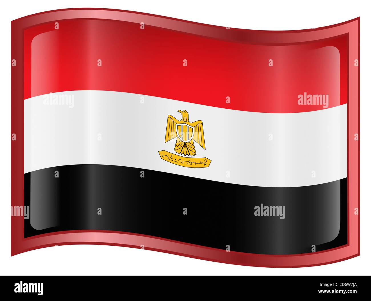 Egypt egyptian flag isolated hi-res stock photography and images - Alamy