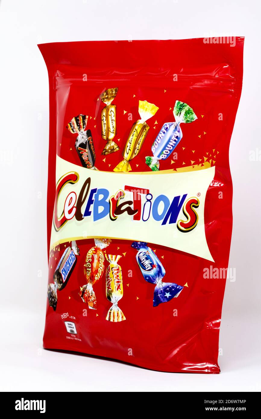 Celebrations Chocolates Mars High Resolution Stock Photography and ...