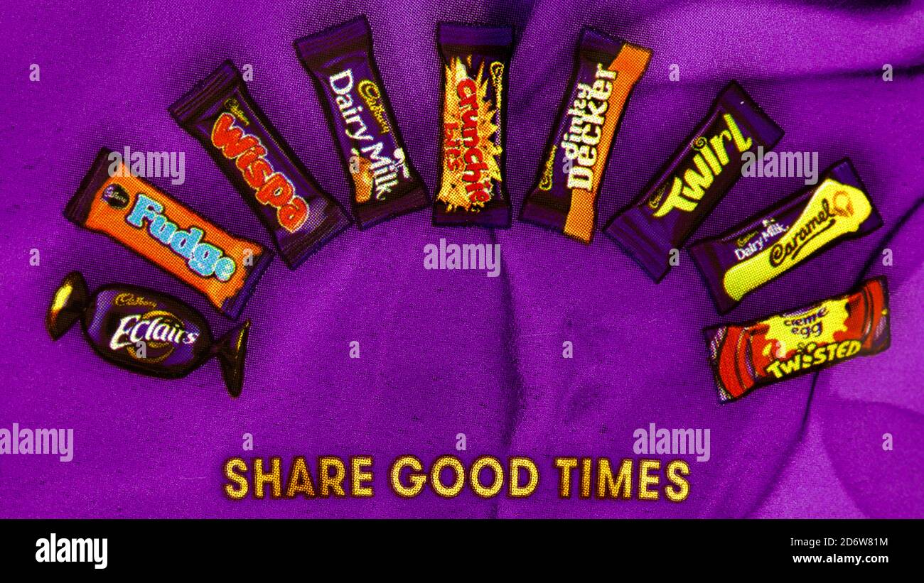 Cadbury heroes twirl hi-res stock photography and images - Alamy