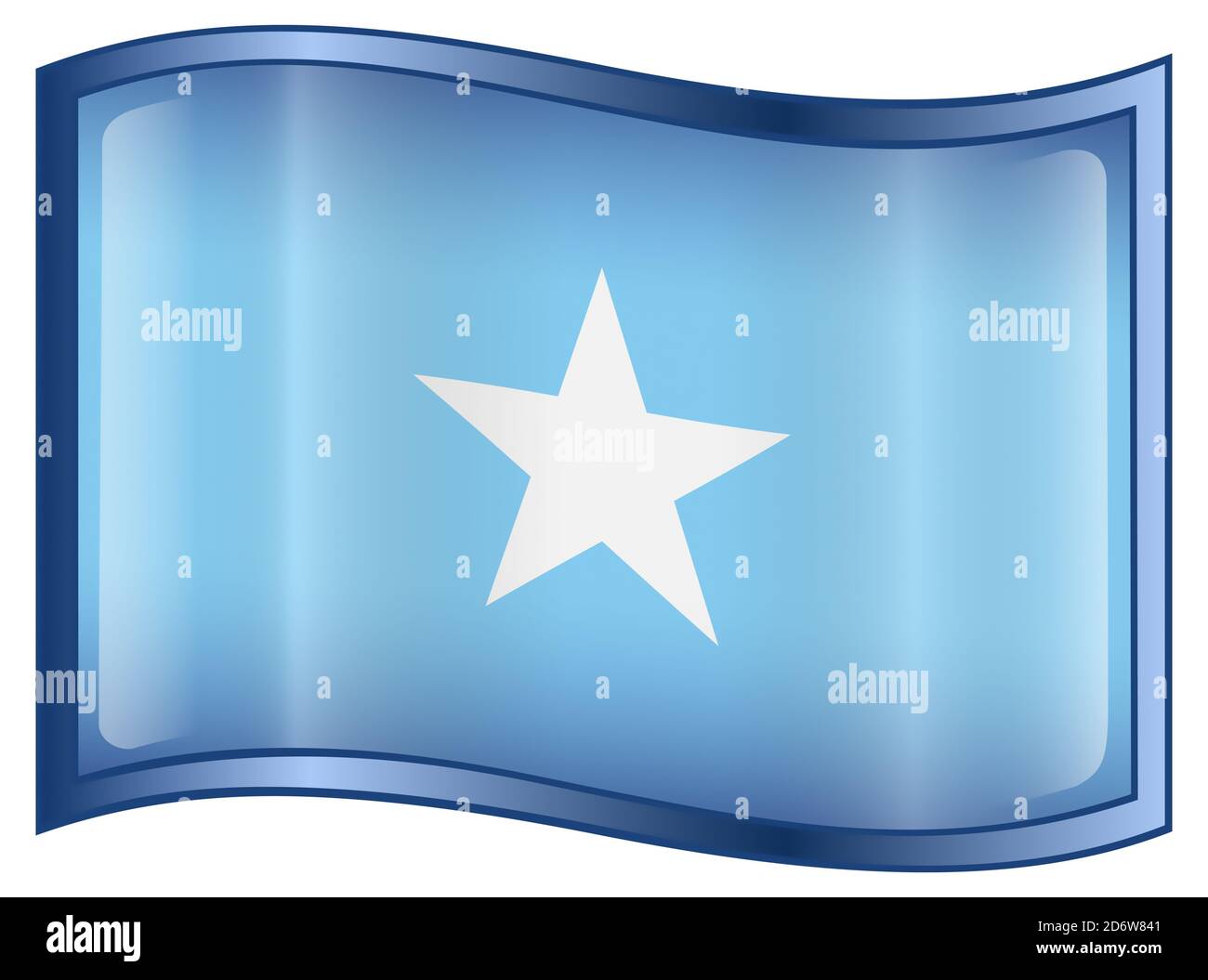 Somali flag icon Stock Photo - Alamy
