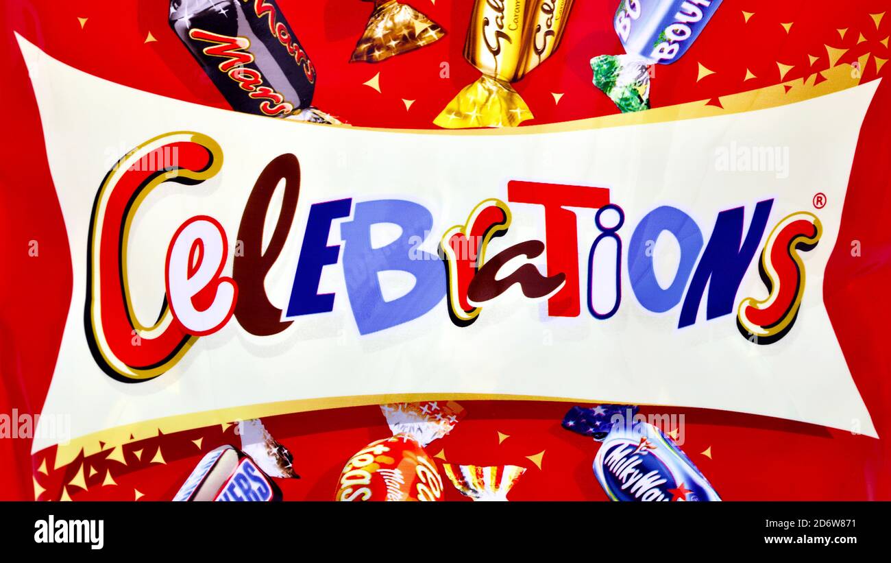 Galaxy caramel celebrations hi-res stock photography and images - Alamy