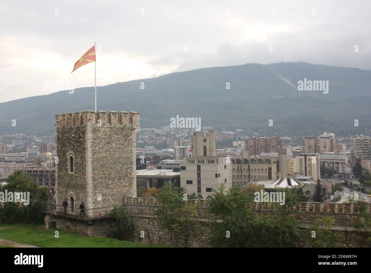 North macedonia flag hi-res stock photography and images - Alamy