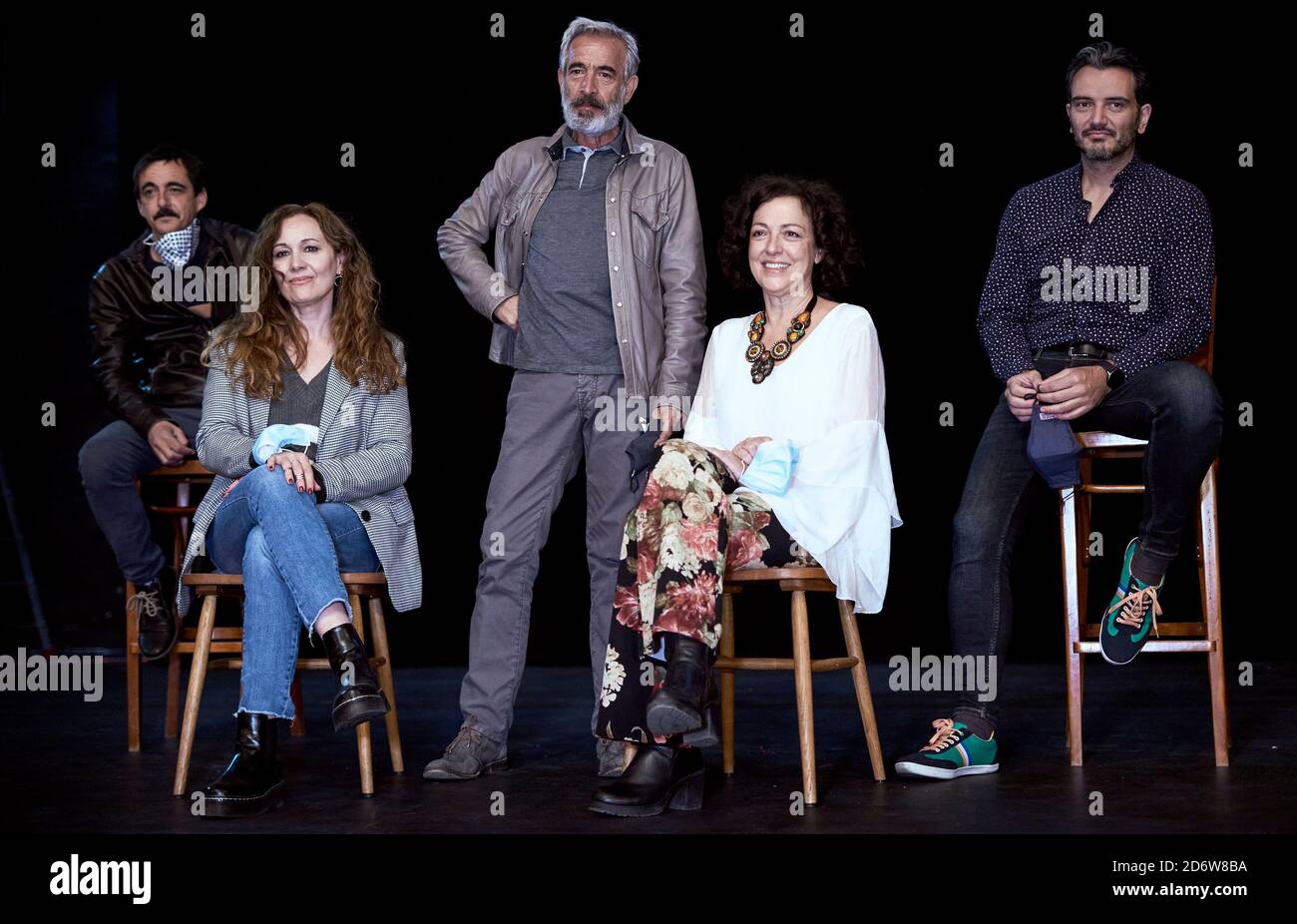Fran Calvo, Cristina Inza, Imanol Arias, Marta Molina and Jorge Basanta ...