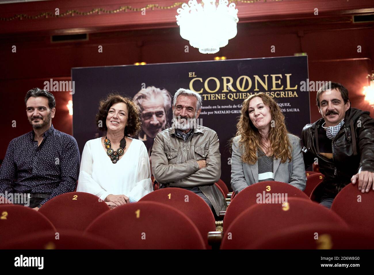 Fran Calvo, Cristina Inza, Imanol Arias, Marta Molina and Jorge Basanta ...