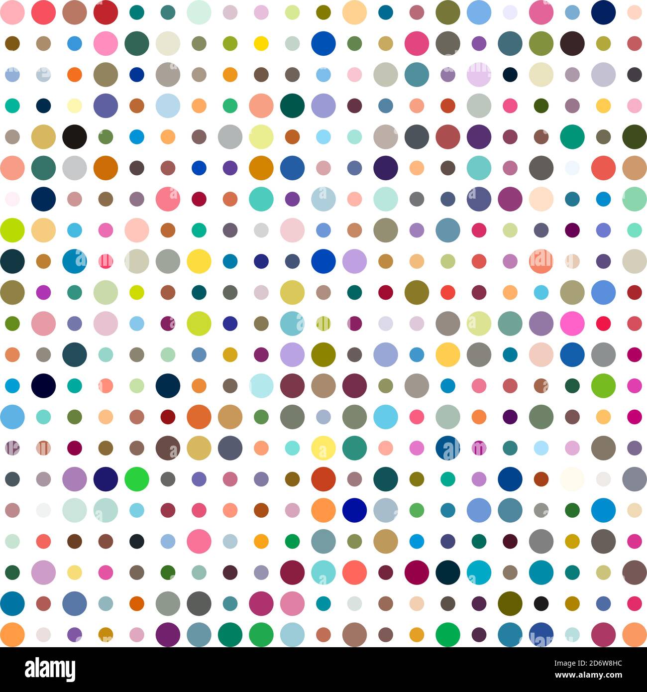 Random size colorful Circles vector illustration. Circles design ...