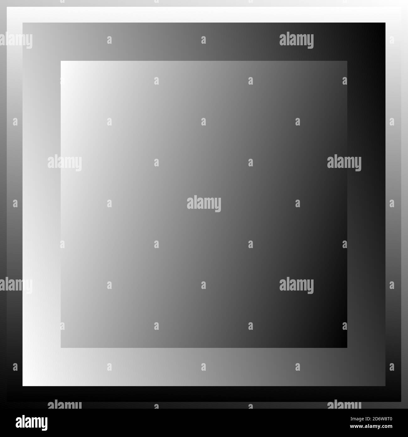 Overlapping squares, Blocks vector illustration. Grayscale squares ...