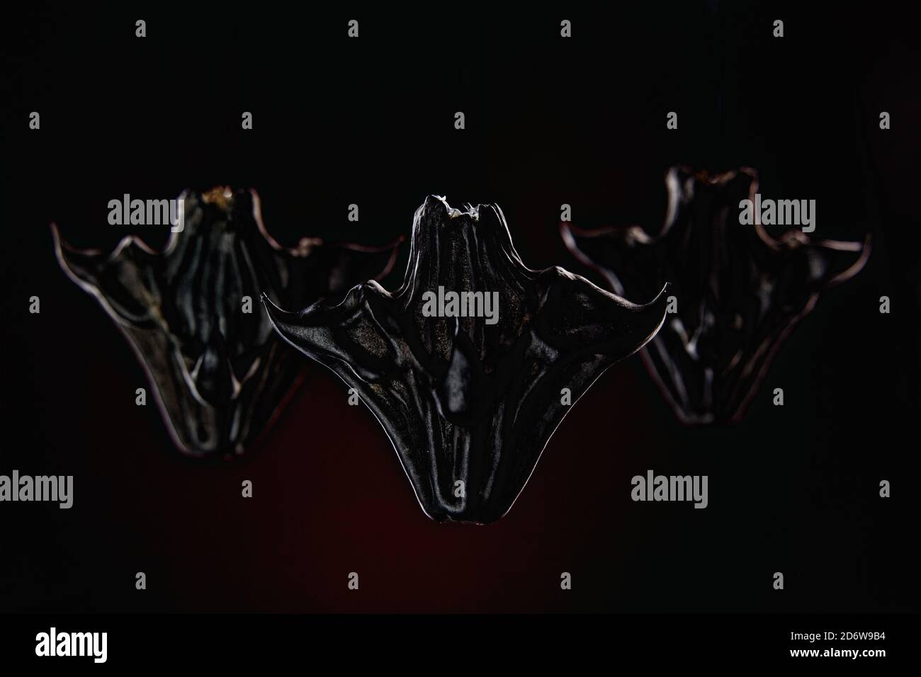 group of horned demons on a dark background. High quality photo Stock ...