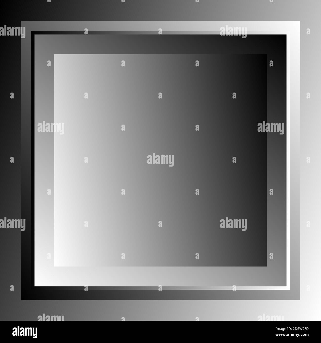 Overlapping squares, Blocks vector illustration. Grayscale squares ...