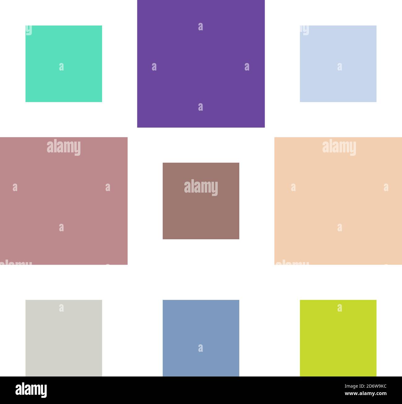 Random size Squares vector illustration. Squares design element, square ...