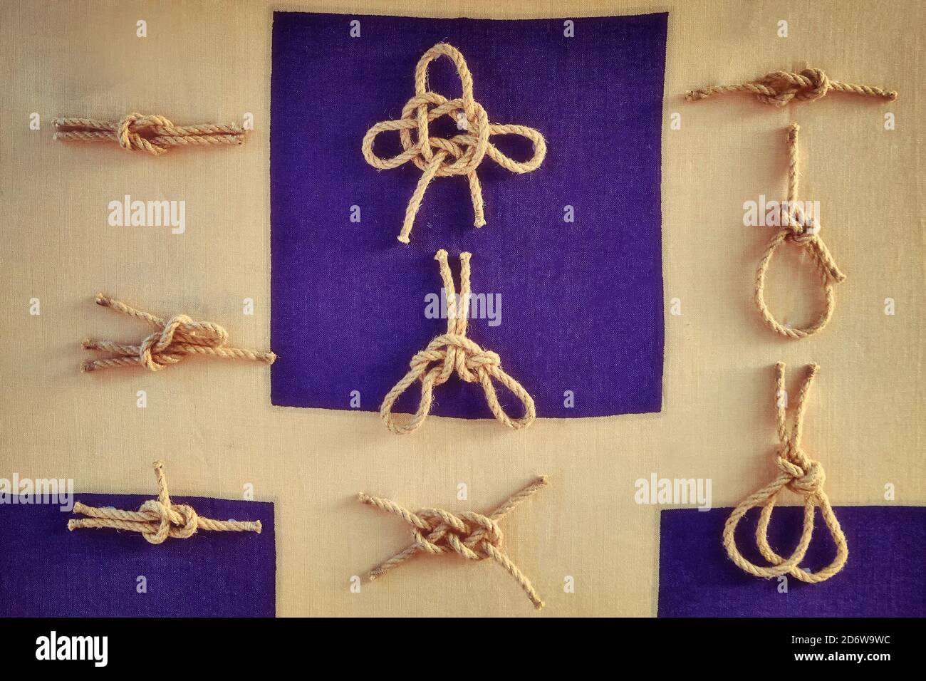 Knots that knit sailors in the ship's business. Options tying the rope ...