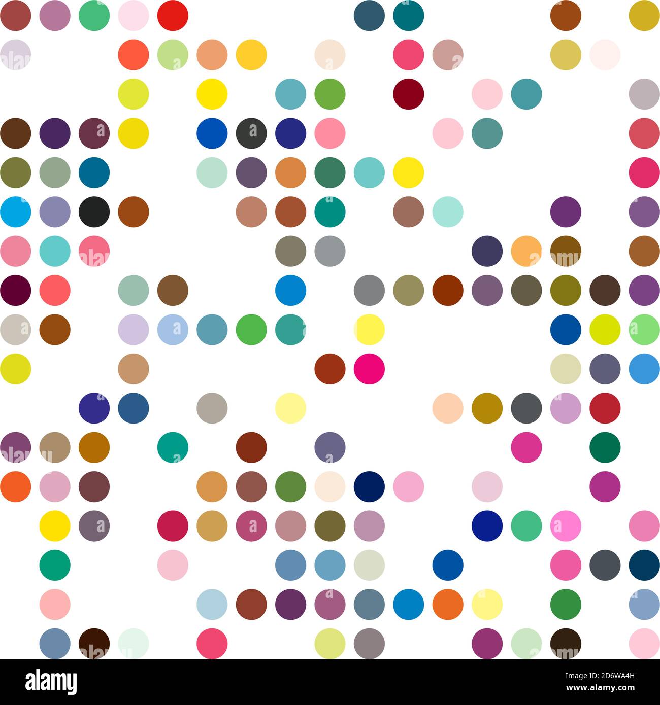 Random, colorful Circles vector illustration. Circles design element ...