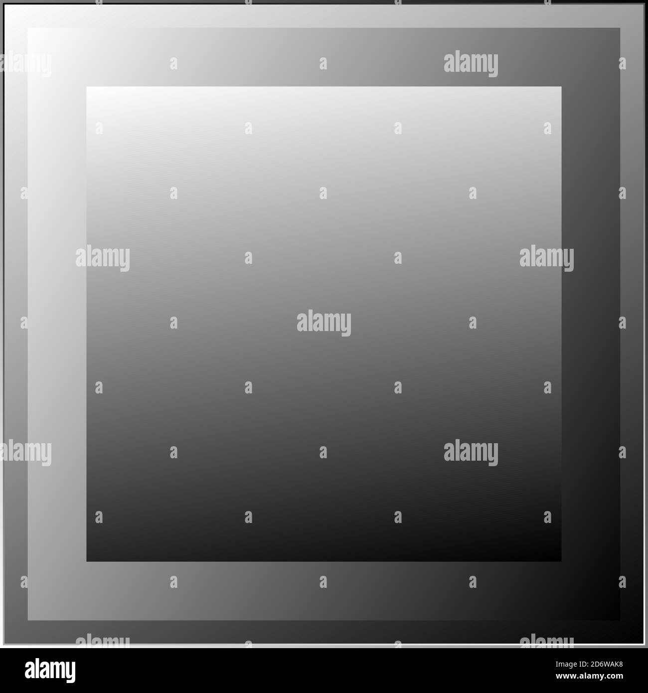 Overlapping squares, Blocks vector illustration. Grayscale squares ...