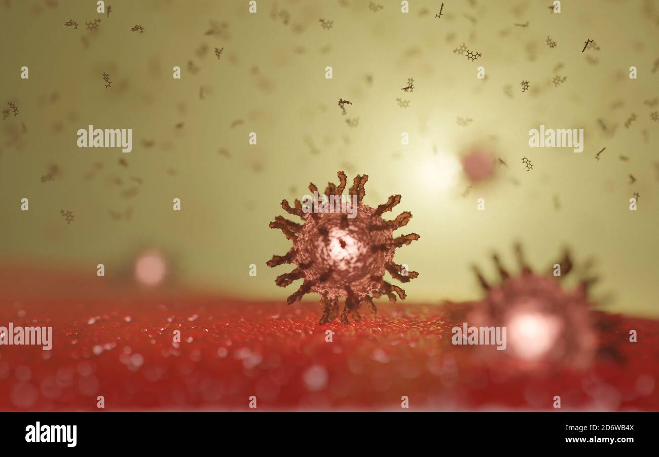 A virus is a submicroscopic infectious agent that replicates only ...