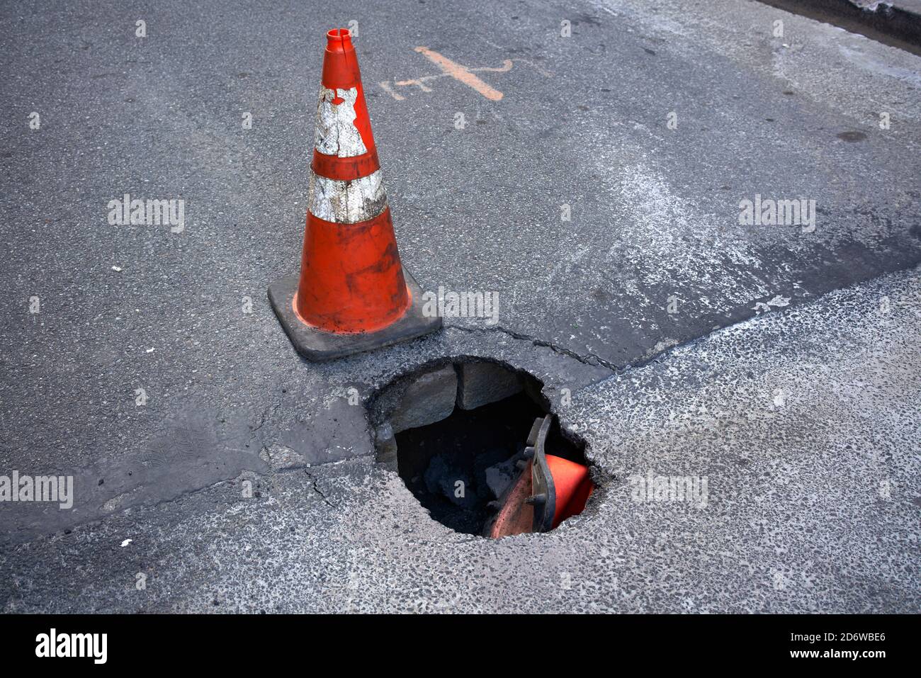 Traffic Cone High Resolution Stock Photography and Images - Alamy