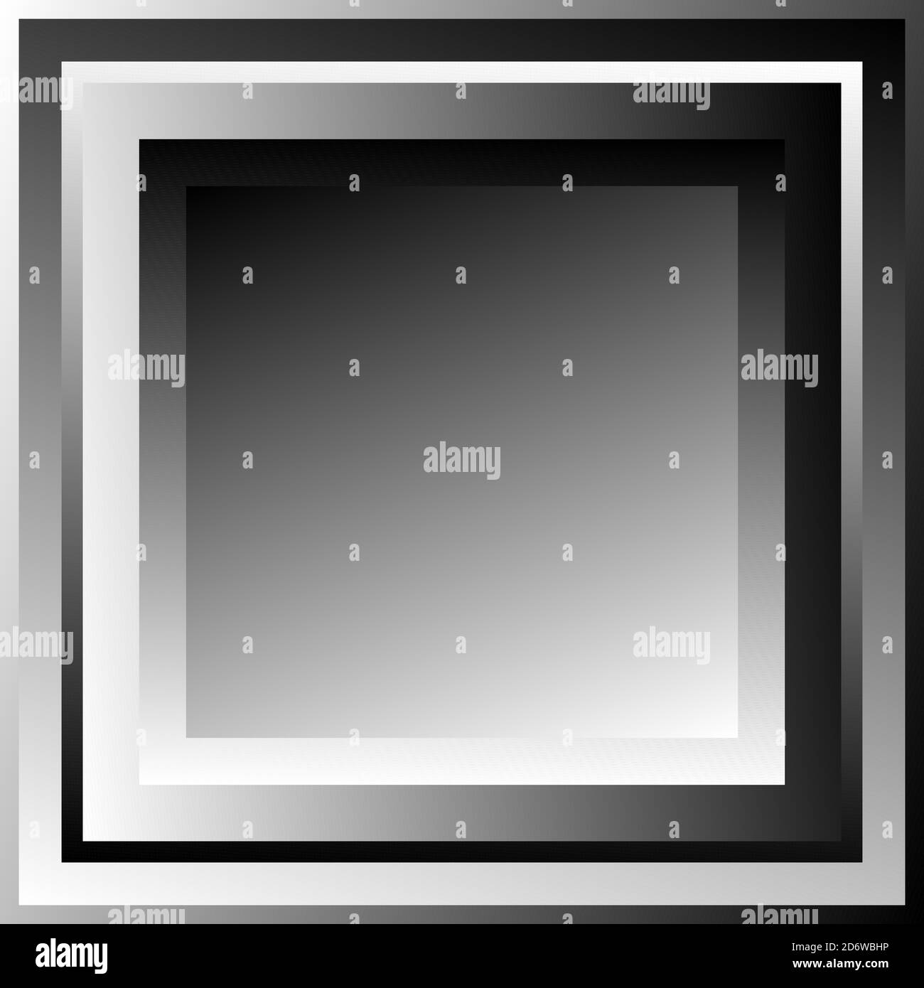 Overlapping squares, Blocks vector illustration. Grayscale squares ...