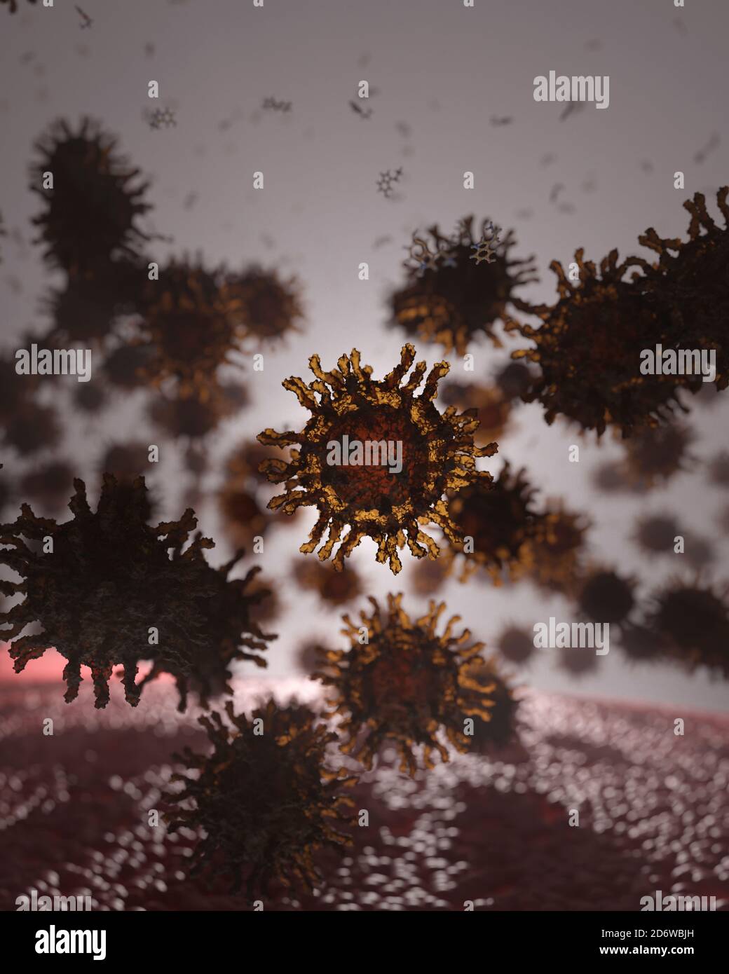 A virus is a submicroscopic infectious agent that replicates only ...