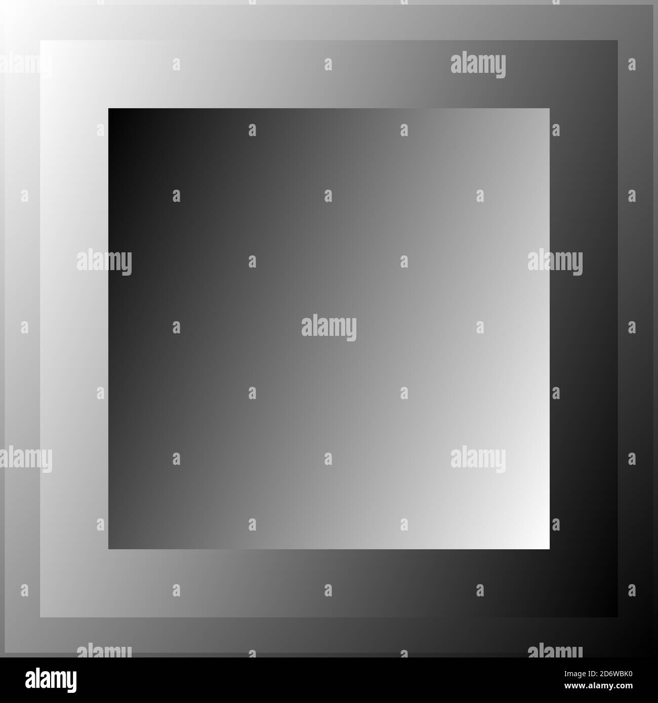 Overlapping squares, Blocks vector illustration. Grayscale squares ...