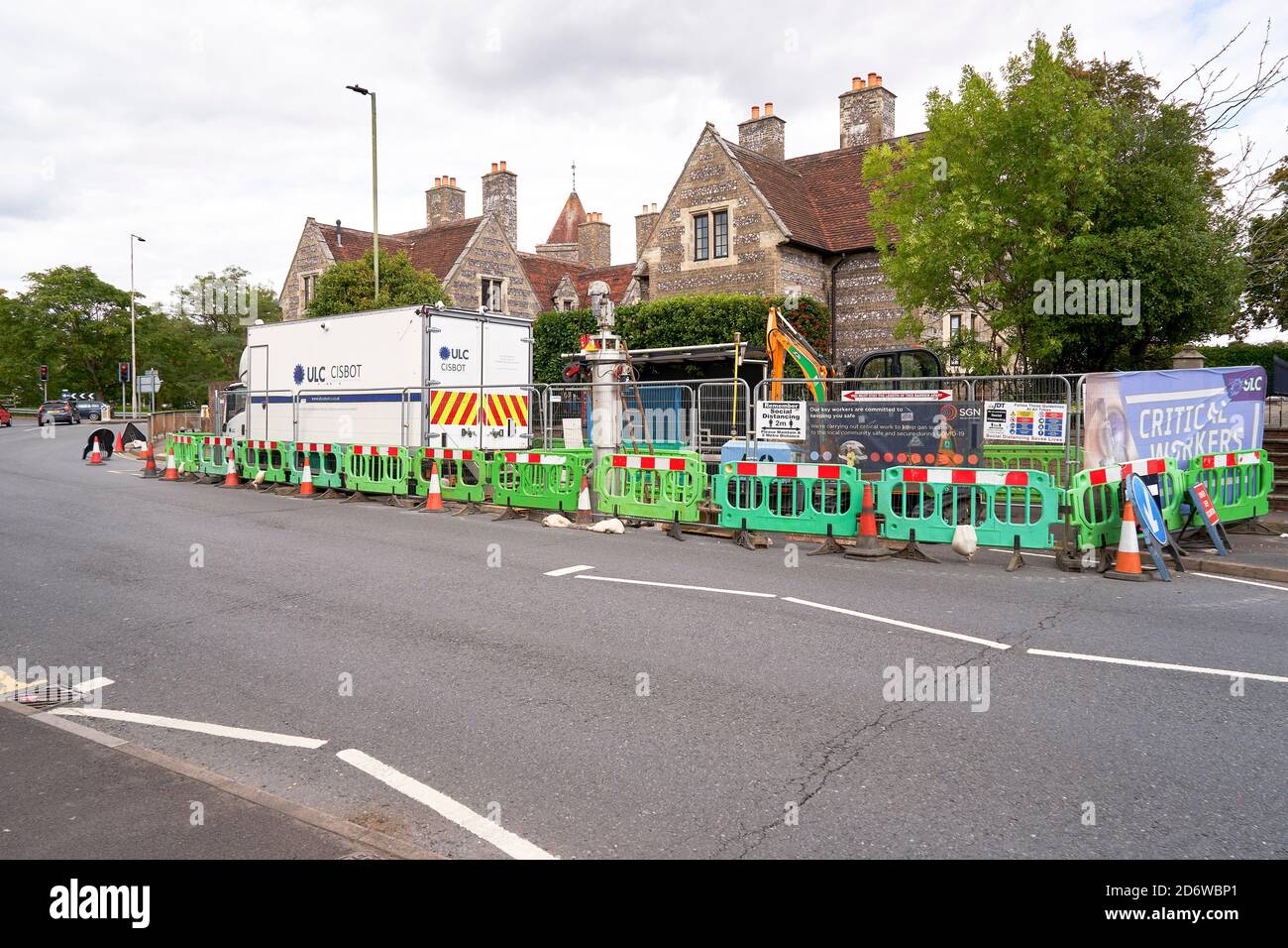 ULC Cisbot robotic mobile gas pipe sealing unit Stock Photo - Alamy