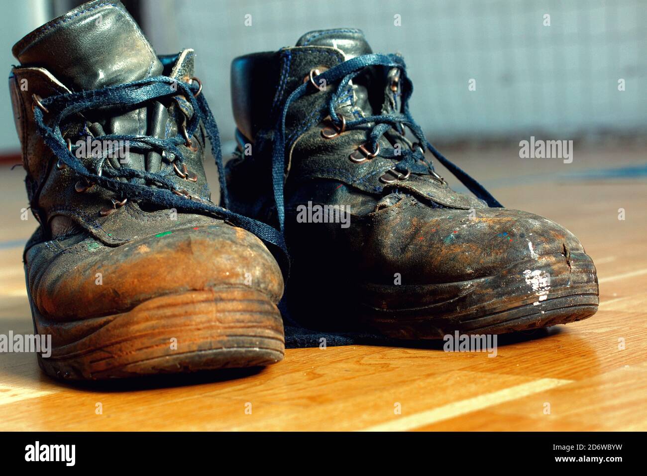 Worn out boot hi-res stock photography and images - Alamy