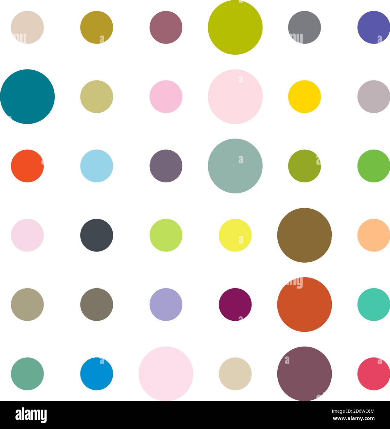 Random size colorful Circles vector illustration. Circles design ...